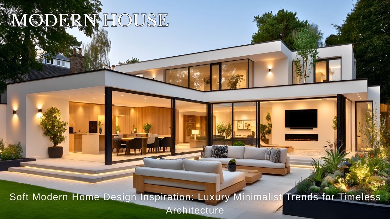 Modern House Trends 2025: Soft Elegance Minimalist Designs Transforming ...