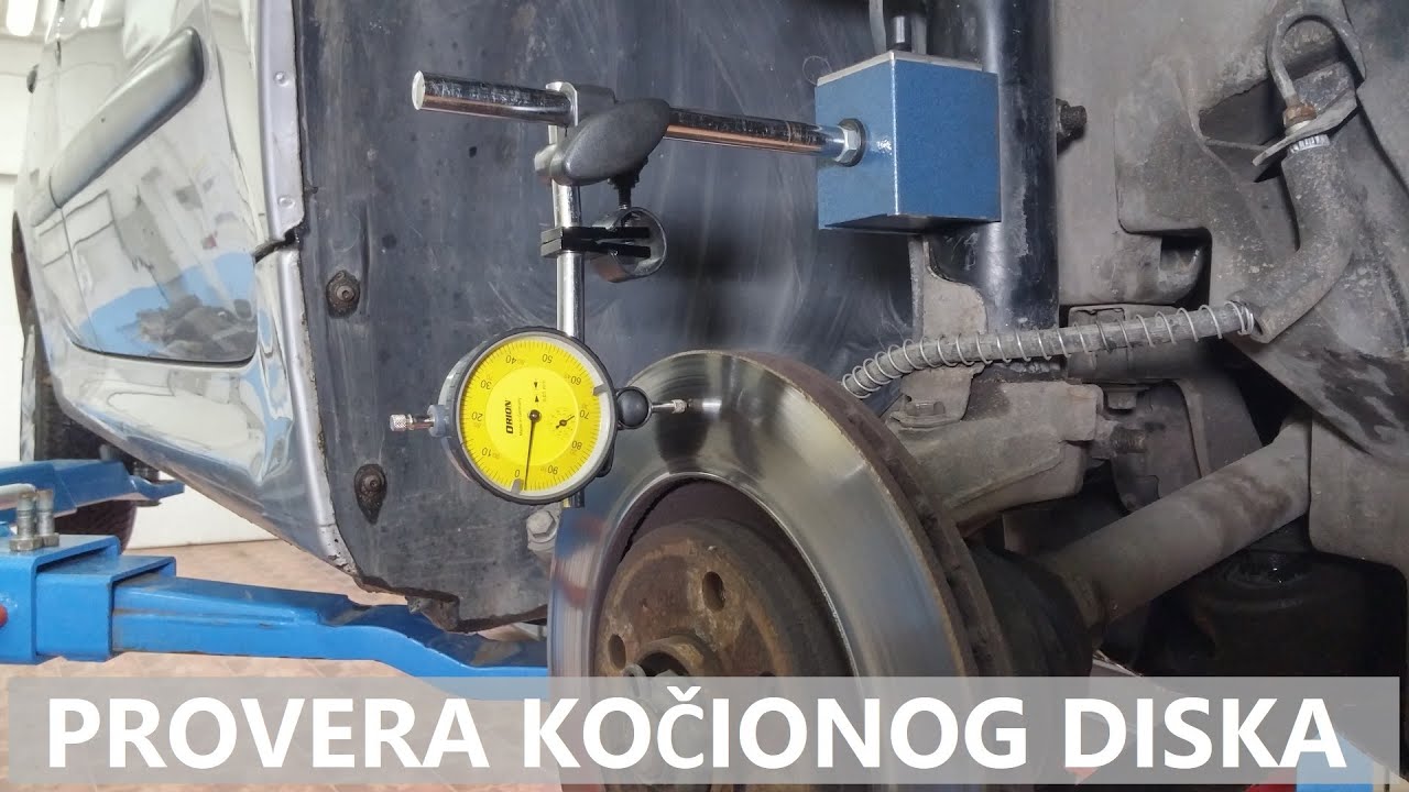 Ispitivanje i merenje kočionog diska - YouTube