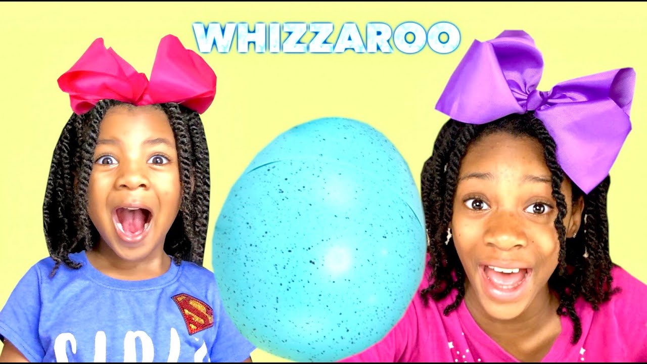 Egg Surprise Color Easter Bunny With Sparkle Whizzaroo - YouTube