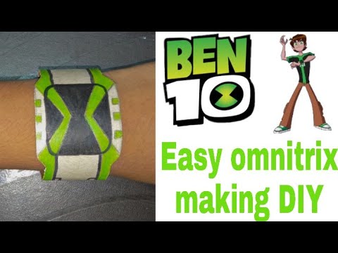 Making easy Omnitrix | How to make Omnitrix DIY - YouTube