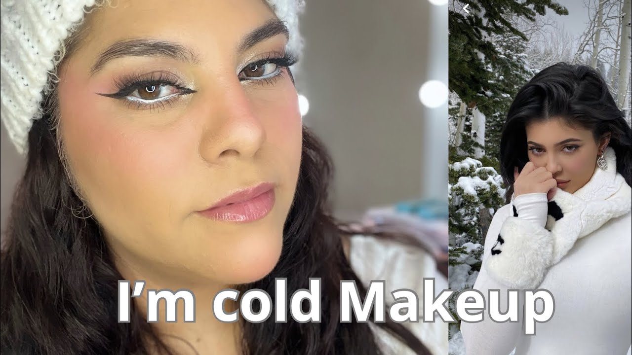 I’M COLD MAKEUP MAQUILLAJE EN TENDENCIA #makeup #maquillaje # ...