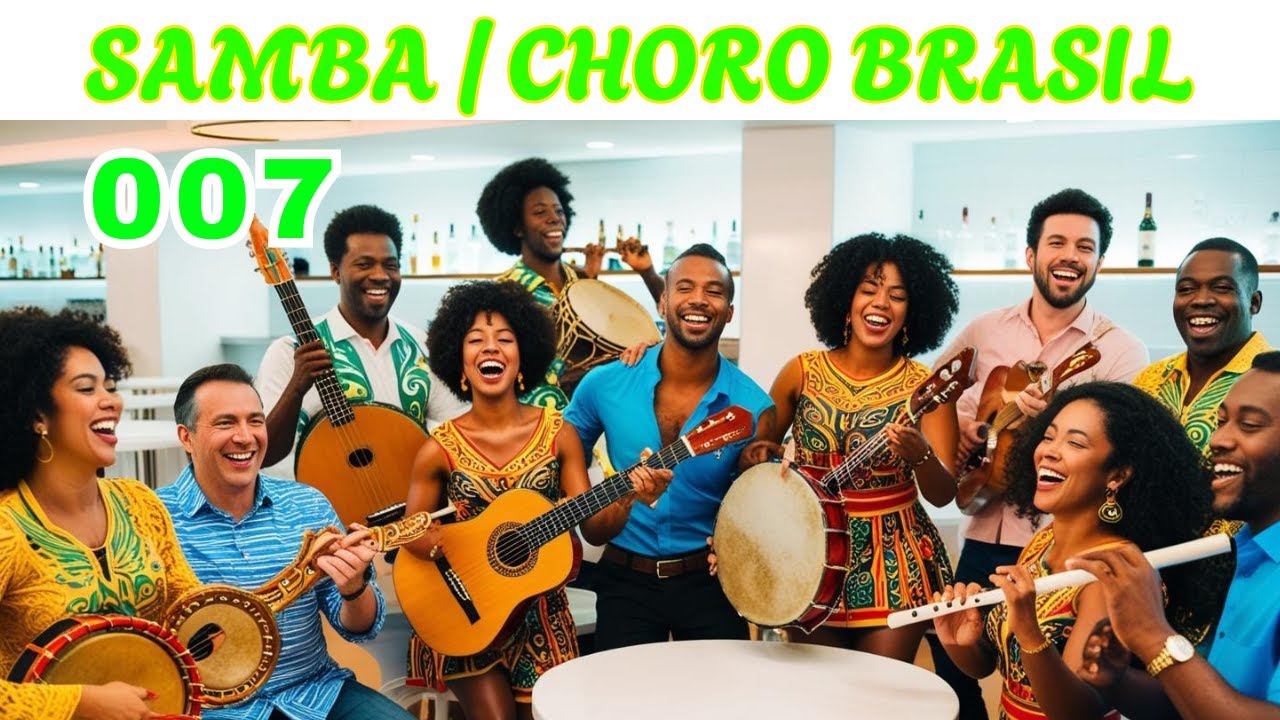007 Samba Choro Brasil, Sambinha instrumental com solos maravilhosos ...
