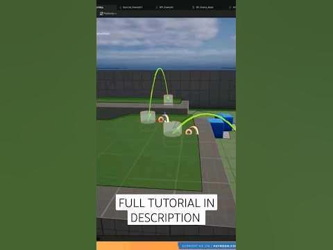 Enemy AI Jumping to Chase Player using Nav Links in Unreal Engine 5 #ue5 #gamedev #combat # ...