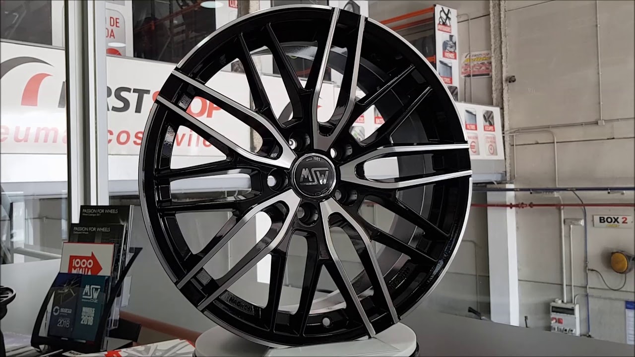 LLANTAS OZ RACING MSW 72 LLANTASONLINE.ES - YouTube