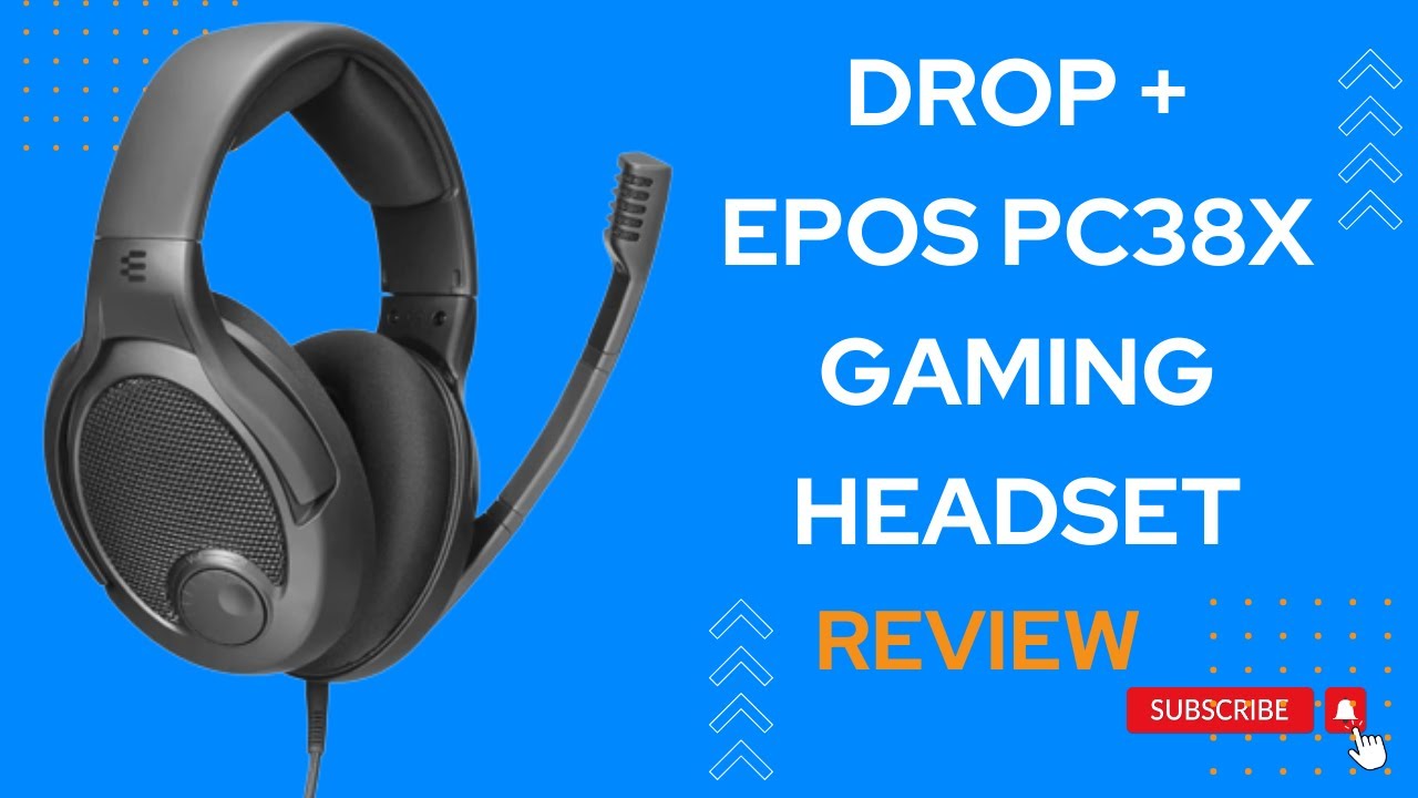 Drop + EPOS PC38X Gaming Headset Noise-Cancelling Microphone Review ...