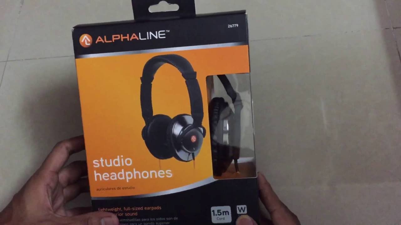 ALPHALINE™ Studio Headphones in India - YouTube