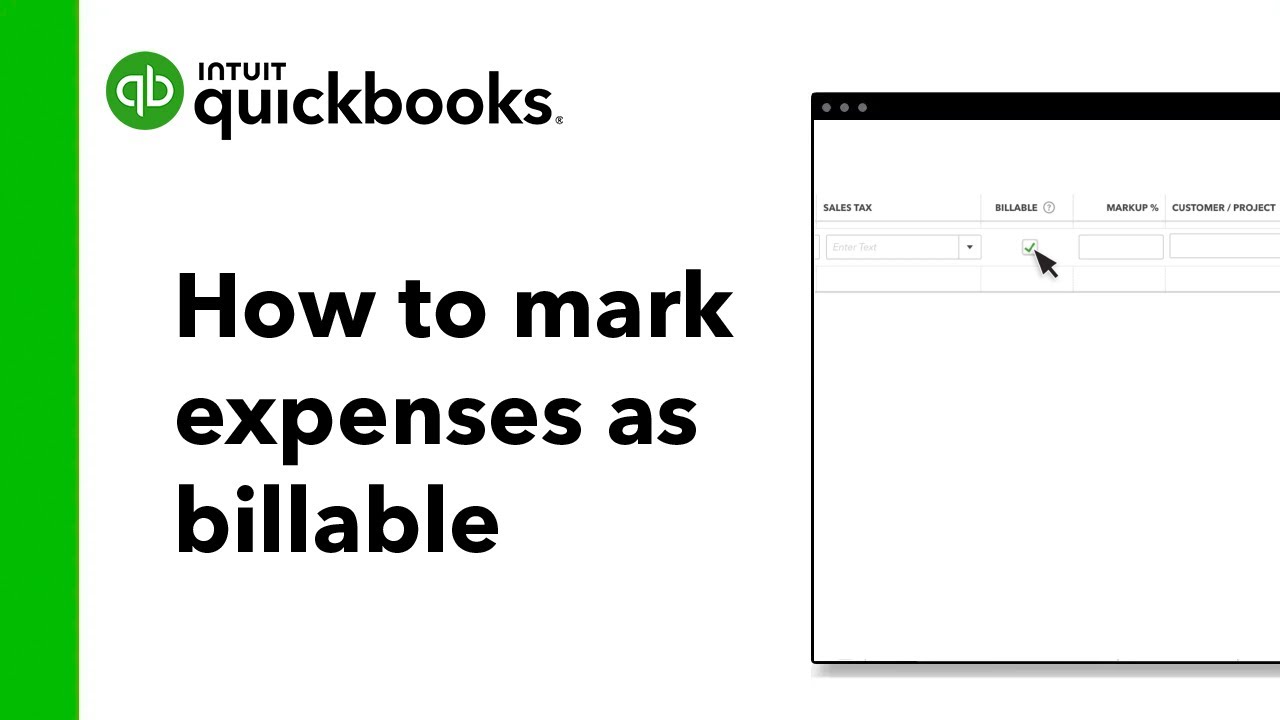 How To Mark Expenses As Billable In QuickBooks Online YouTube how-to-mark-expenses-as-billable-in-quickbooks-online-youtube
