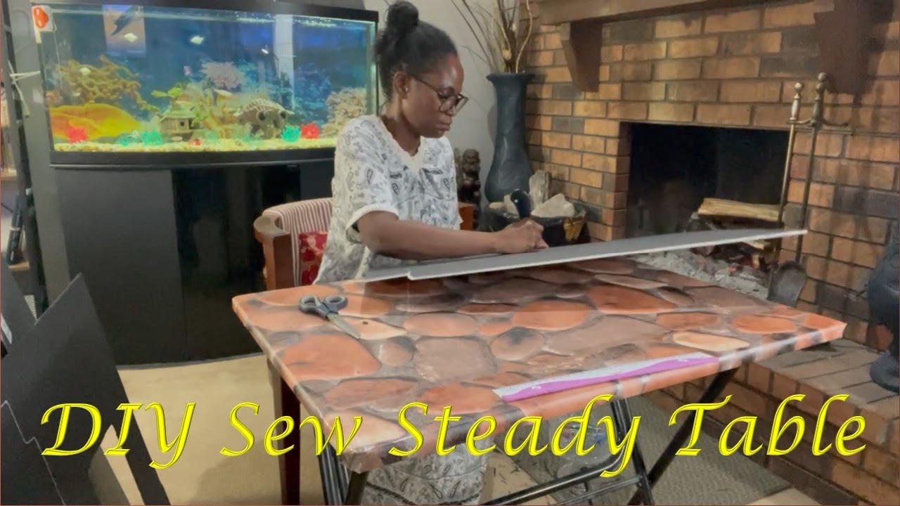 DIY Sew Steady Table - YouTube