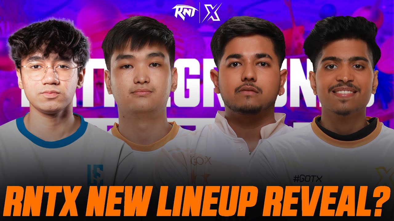 RNTX New Lineup Revealed? Let's Talk + BGMI Live Gameplay - YouTube