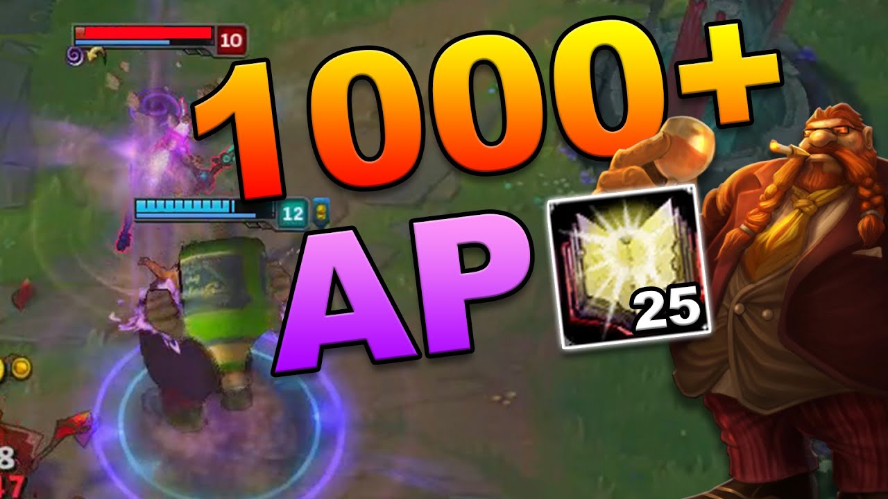AP GRAGAS IS BACK!! 1000 AP?! | League of Legends - YouTube