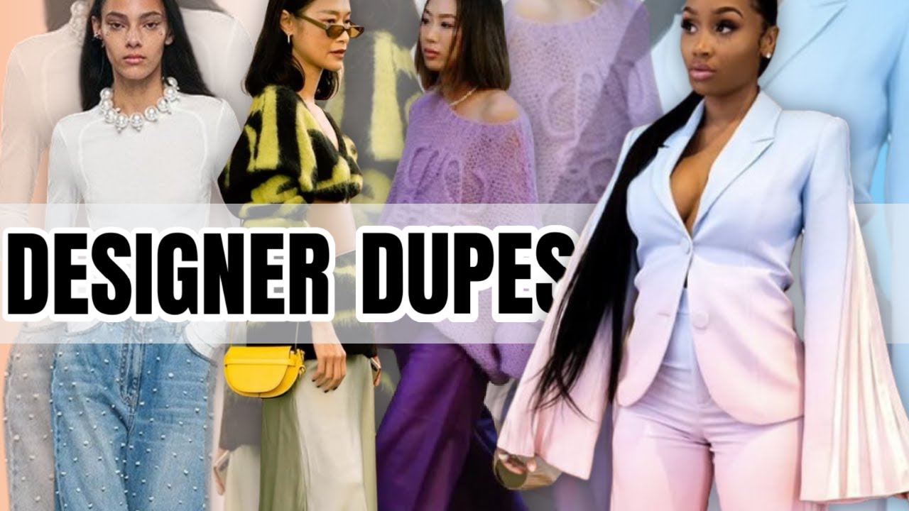 Affordable and Wearable Designer Dupes - YouTube