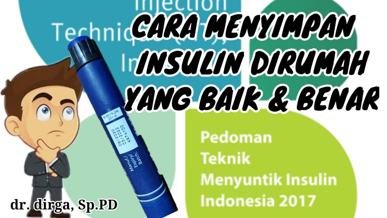 CARA MENYIMPAN INSULIN DIRUMAH - YouTube