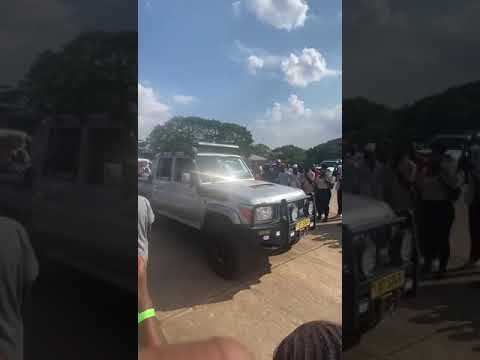 Land Cruiser Lx J79 1VD-FTV V8 engine stage 3 tuned at the Blantyre motor show