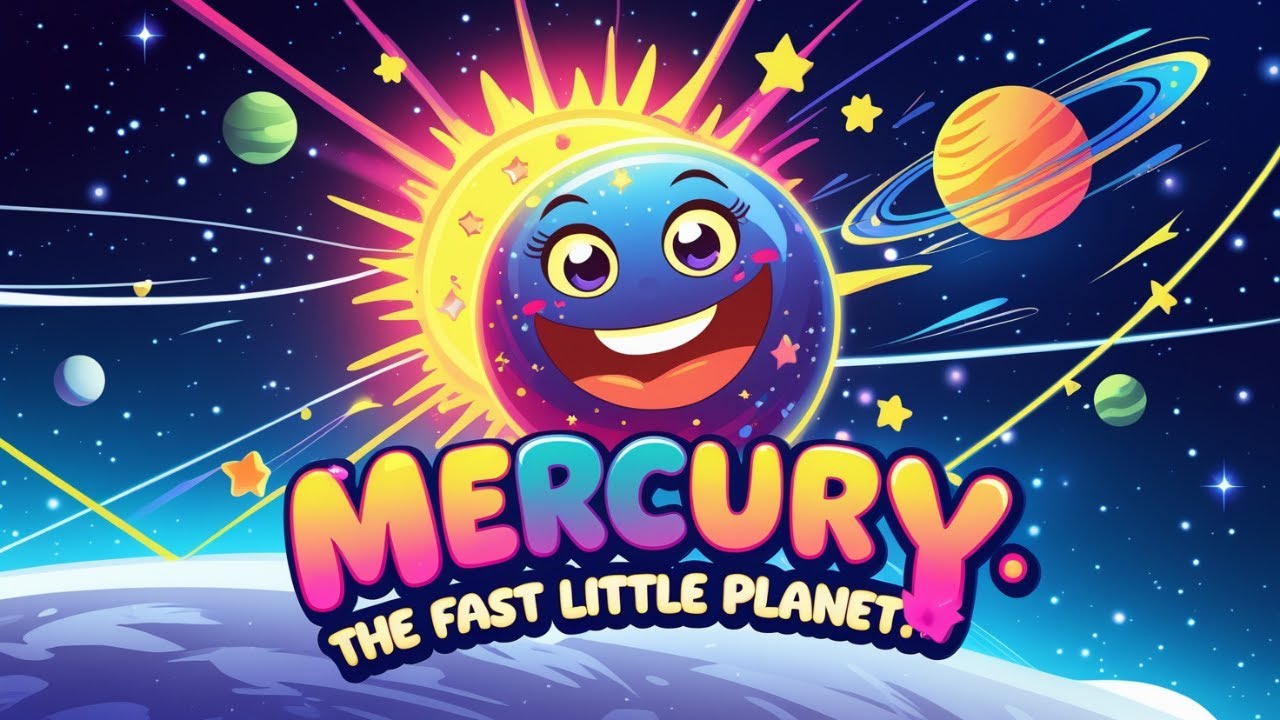 "Mercury: The Fast Little Planet" Song @KidTuneTales_1 - YouTube