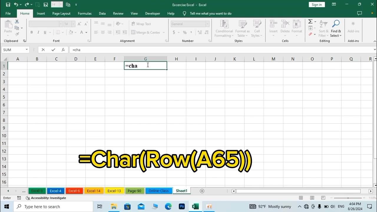 How to set alphabetical A to Z in excel @MeasSankh - YouTube