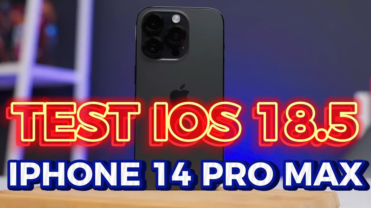 TEST SỨC MẠNH IOS 18.5 TRÊN IPHONE 14 PRO MAX - CÓ NÊN CẬP NHẬT KHÔNG ...