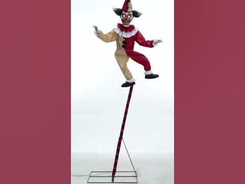MORRIS COSTUMES BALANCING CLOWN FACTORY DEMO- credit @MWHAUNTZ - YouTube