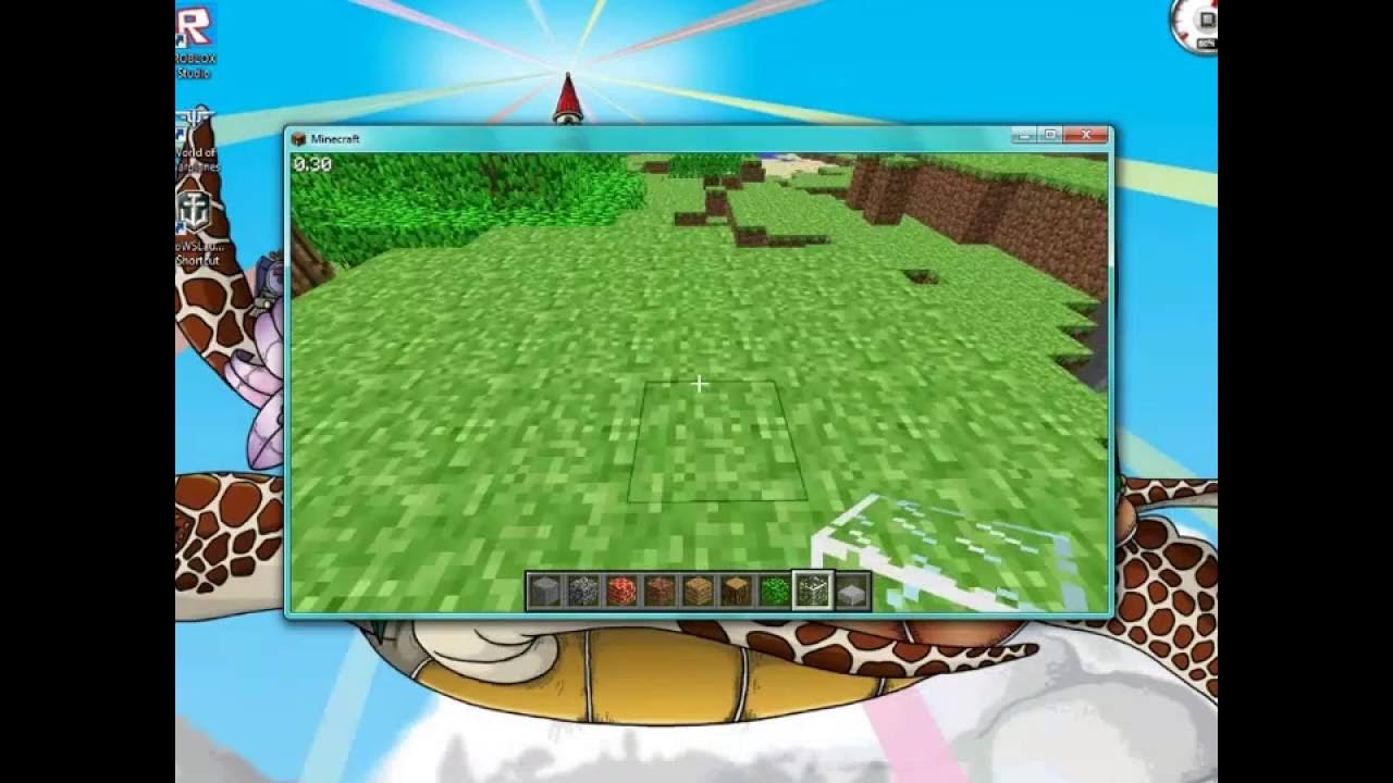 minecraft c0.30_01c - YouTube