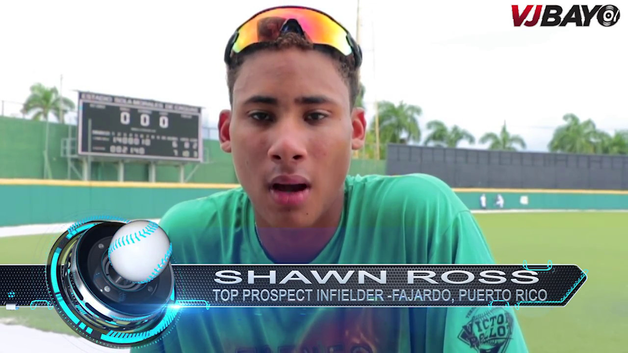 Shawn Ross- Puerto Rico's Best Prospect 2017 Draft Infielder - YouTube