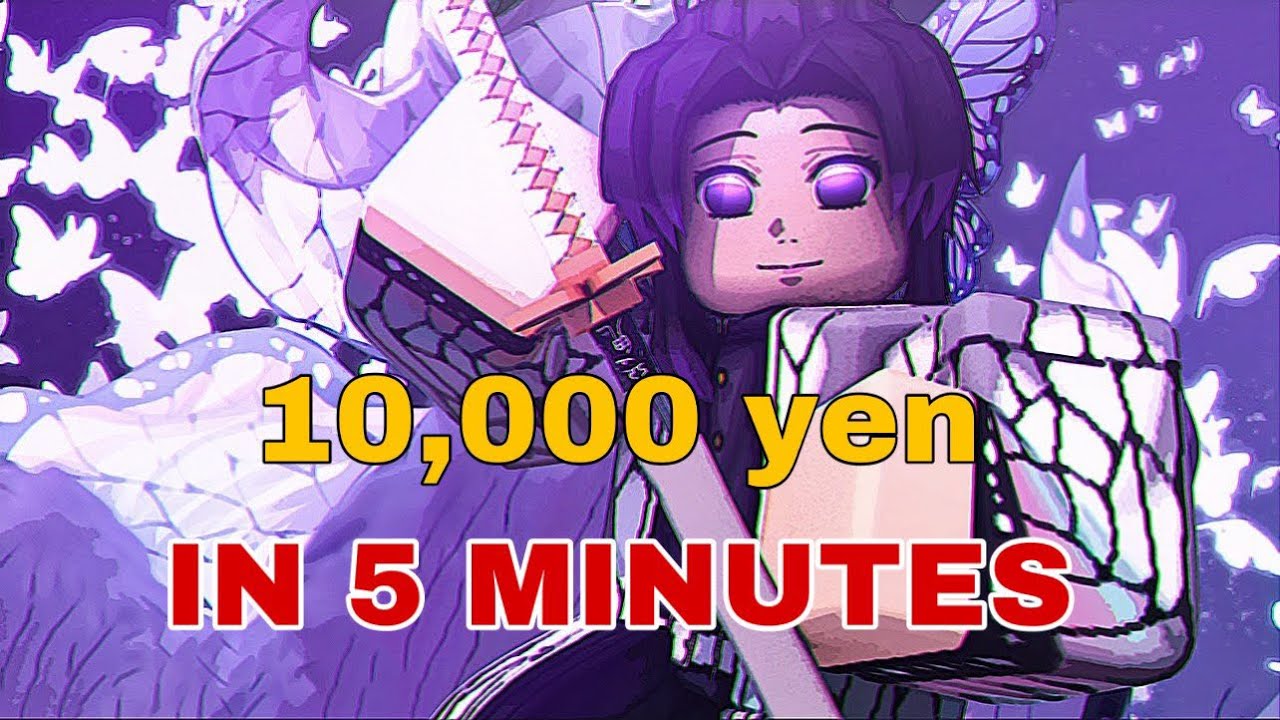 How to GET 10,000 Yen in 5-10 min (demon fall) - YouTube