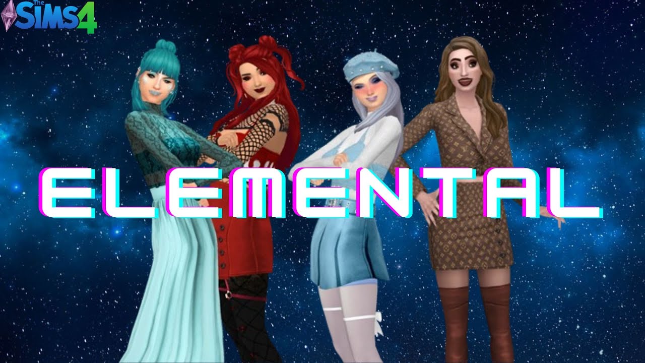 🔥[ON GALLERY] Elemental CAS Challenge | The Sims 4 | CC Links - YouTube
