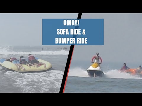 Bumper Ride & Sofa Ride - Alibaug tourist place beach | Arabian sea ...