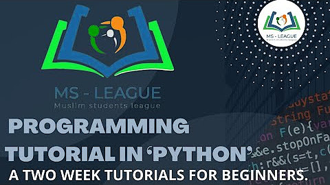 MSL Python programming tutorials - YouTube