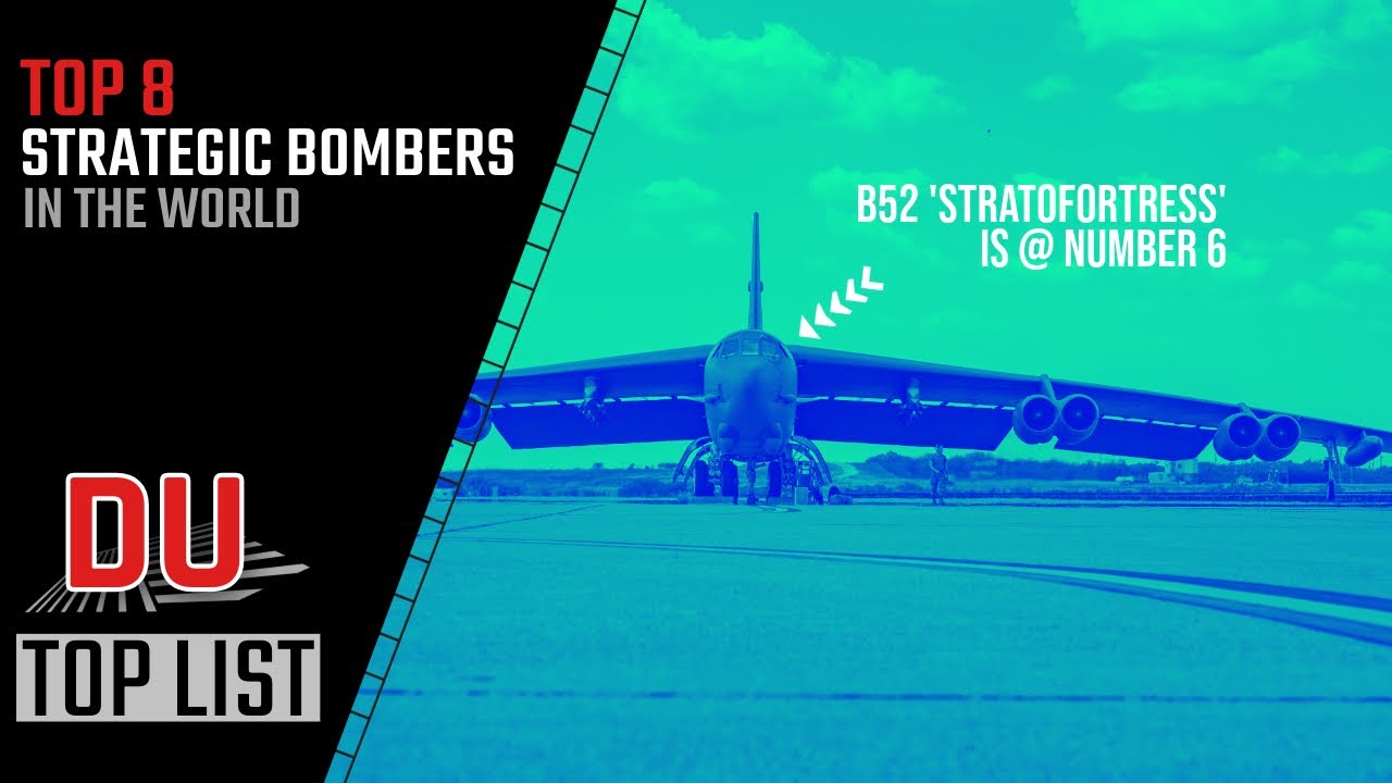 Top 8 heavy strategic bombers in the world | Defense Updates - YouTube