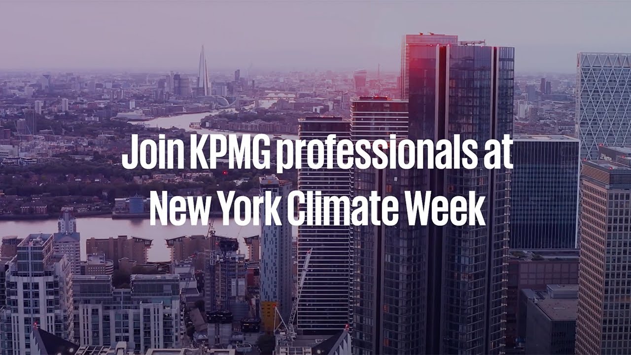 KPMG New York Climate Action Week (:30) - YouTube