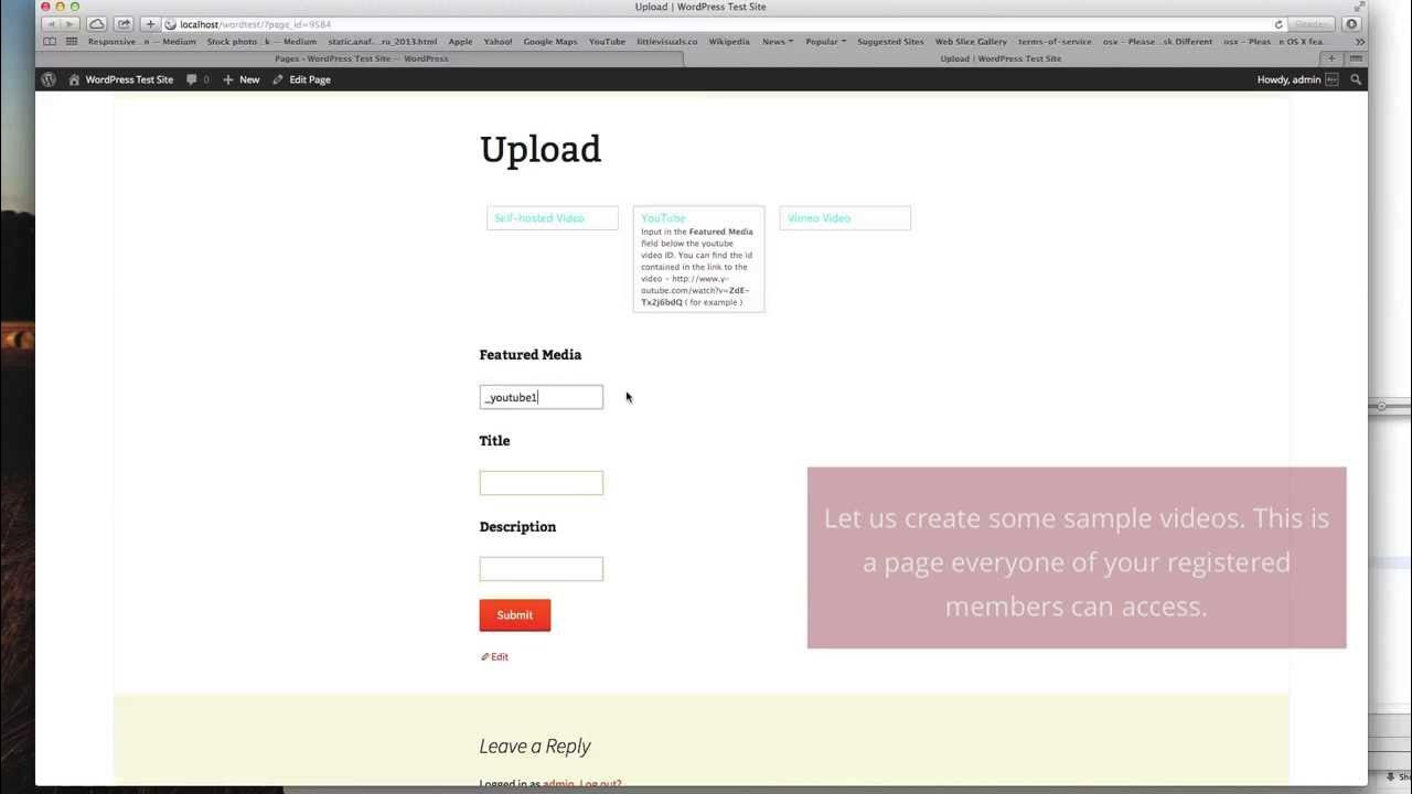 CodeCanyon, DZS Video Portal WordPress - Install and Demo Usage - YouTube