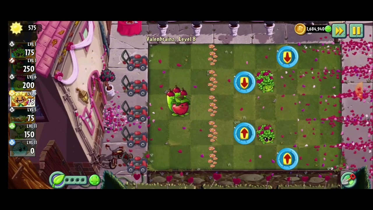 Valenbrainz Part 2 | Thymed Event Quest Start February 2025 | PvZ 2 ...