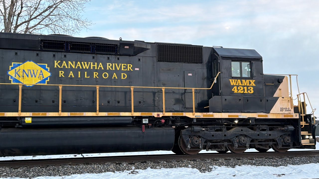 02/12/26 KNWA Manifest Train at Bannon Diamond in Columbus, OH - YouTube