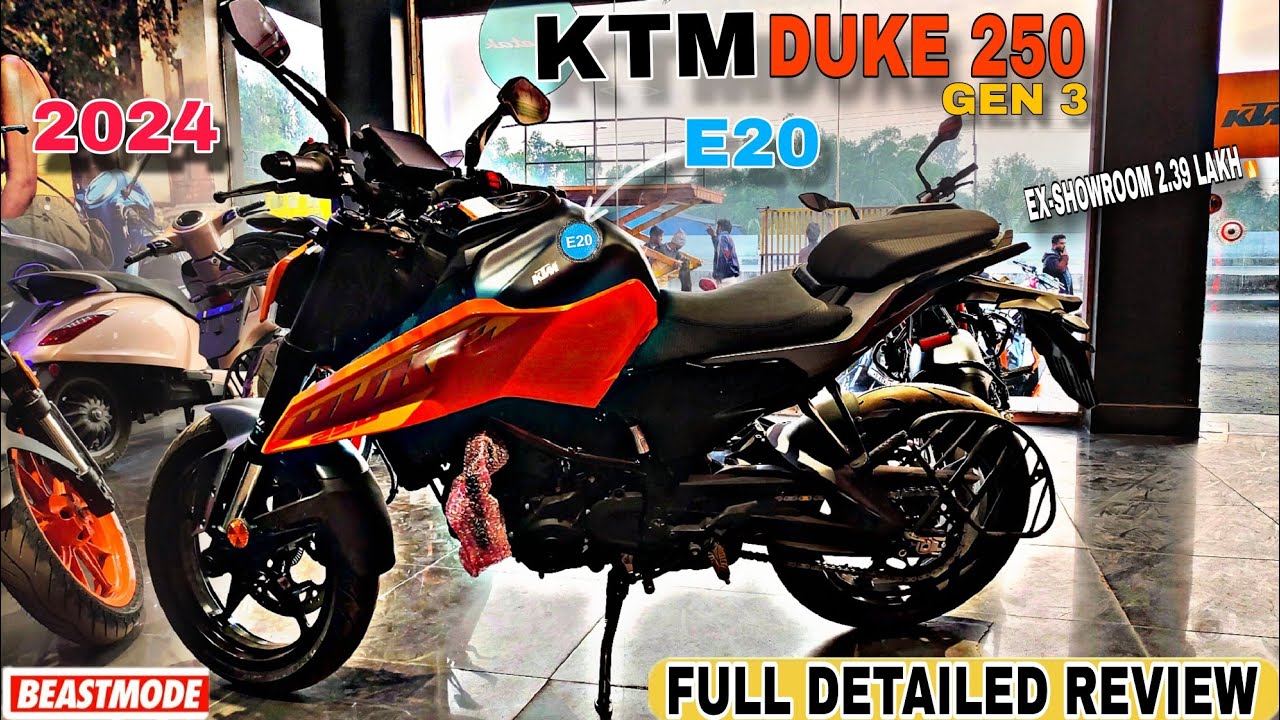 Duke Ktm 250 2024 Varient Gen 3 Full Detailed Review ⚡ On Road price? 😱 ...