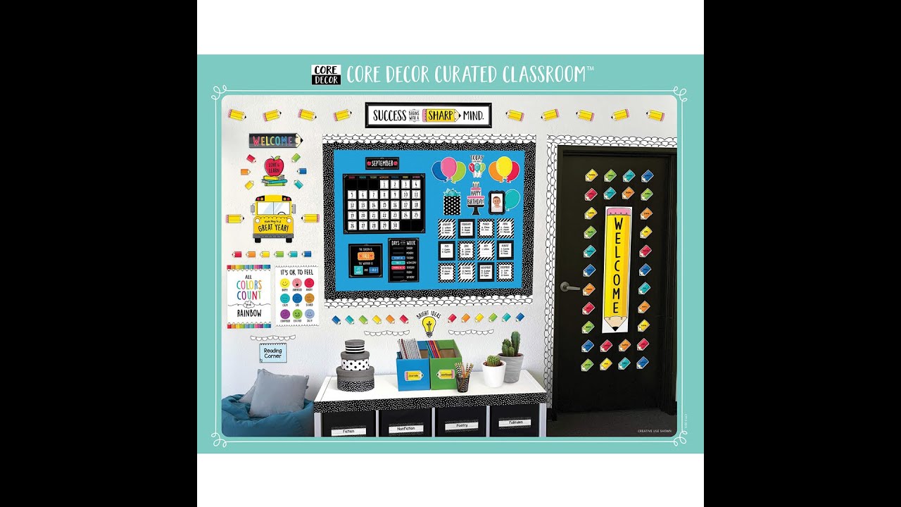 10916 - Core Decor Curated Classroom Mega Pack - YouTube