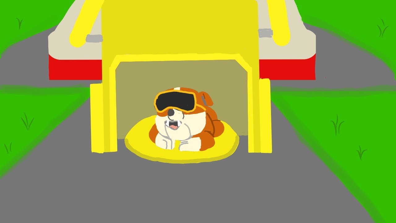 Paw Patrol RUBBLE SLEEP SOUNDLY In The Cage - YouTube