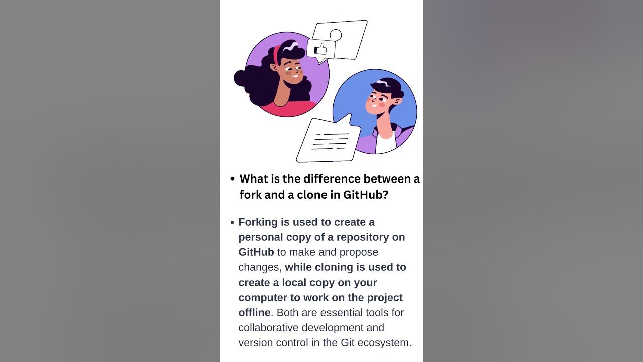 What is the difference between a fork and a clone in GitHub? | GitHub fork vs clone, GitHub fork ...