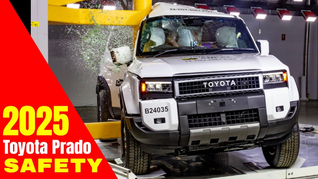 2025 Toyota Prado Deliver Top Safety Performance - YouTube