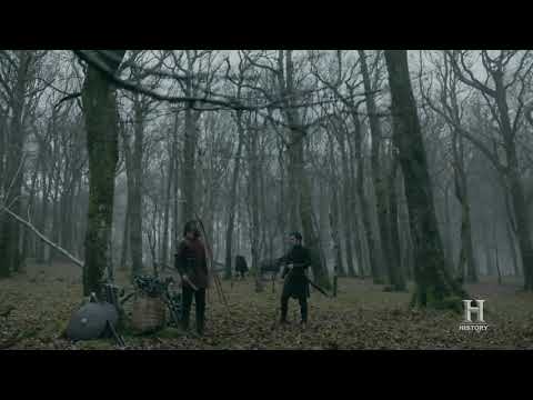 Vikings - Ubbe teaches Alfred to fight [5x14] - YouTube