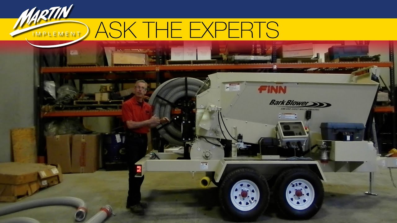 Ask the Experts: How To Operate a FINN BB302 Bark Blower - YouTube