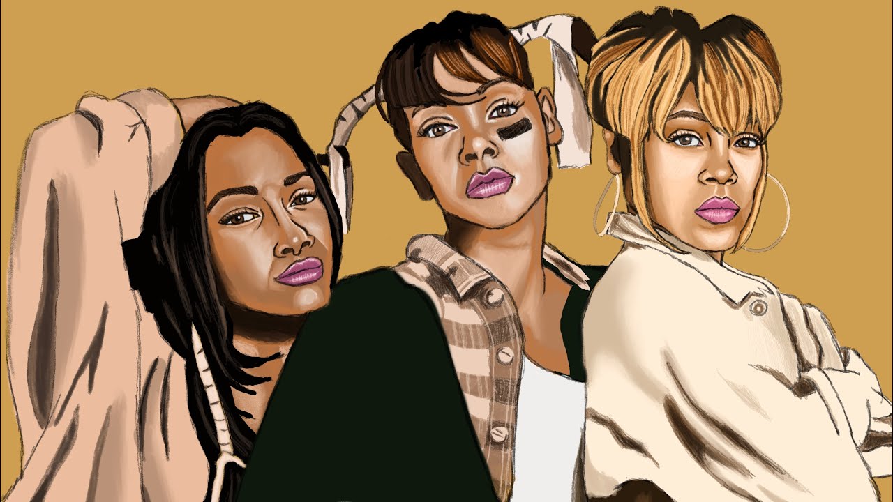 My TLC iPad Pro drawing (2024) - YouTube