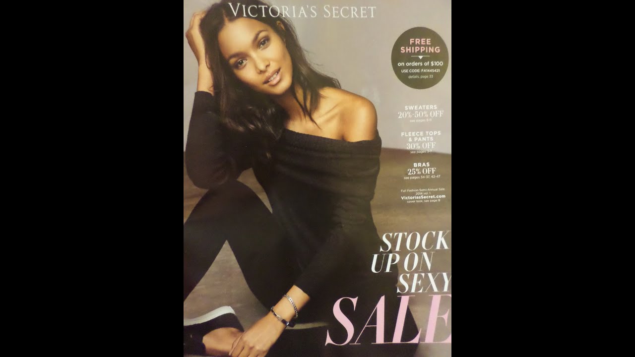 VICTORIAS SECRET FALL FASHION SEMI ANNUAL 2014 CATALOG REVIEW - YouTube