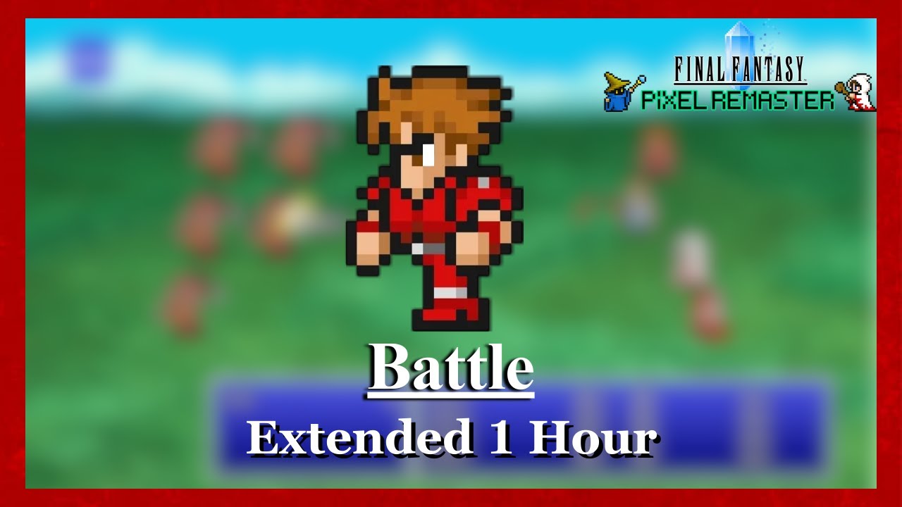 Final Fantasy Pixel Remaster - Battle [Extended] - YouTube