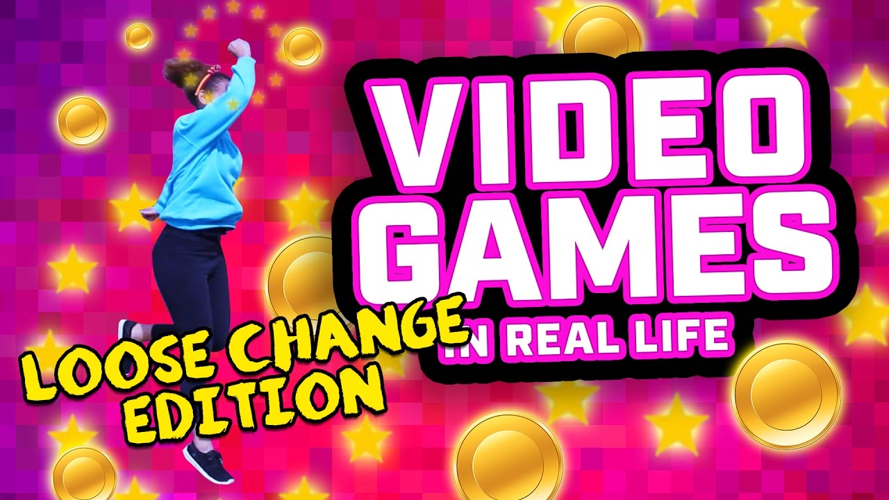KIDS FUNNY // Video Games in Real Life - Loose Change - YouTube