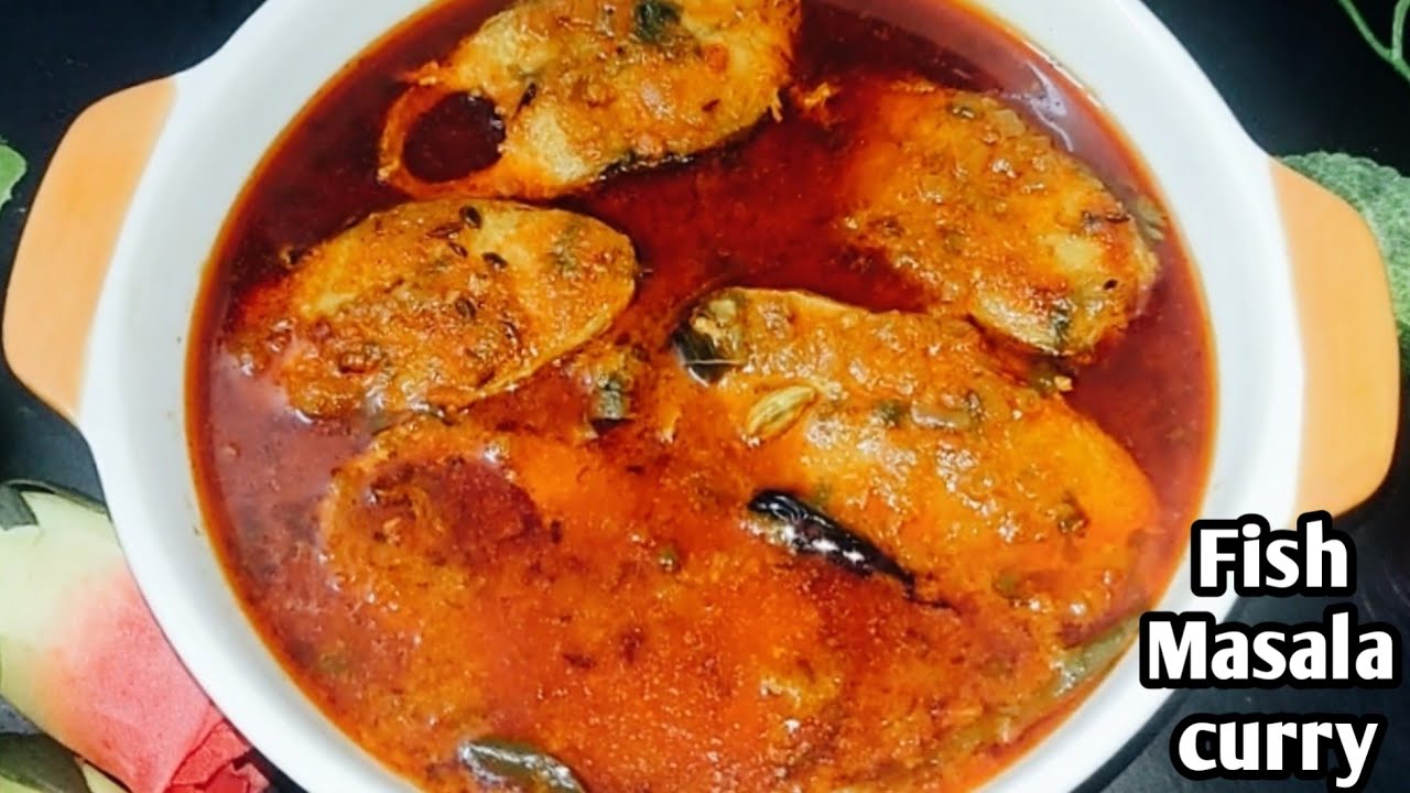 Masala Fish curry recipe | Indian style fish curry | Shorbe wali fish ...