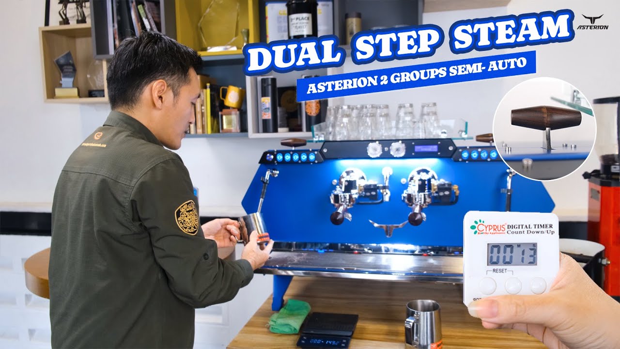 REVIEW FITUR DUAL STEP STEAM NEW RELEASE ASTERION 2 GROUPS SEMI-AUTO - MADE IN INDONESIA - YouTube
