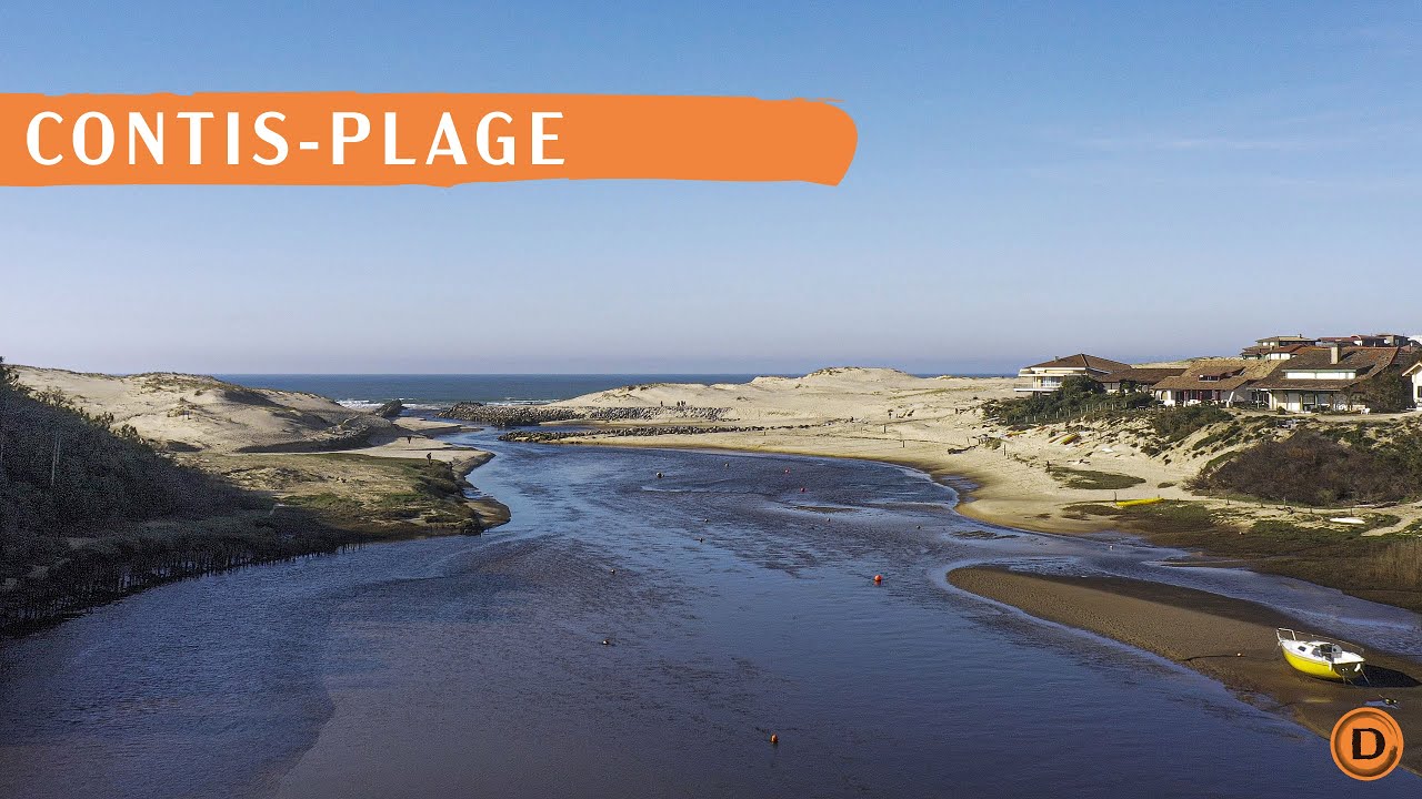 Contis-Plage - Drone - Documentaire Aérien 4k - Aerial Footage 4k - YouTube