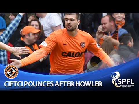 Ciftci pounces after howler from rival keeper!