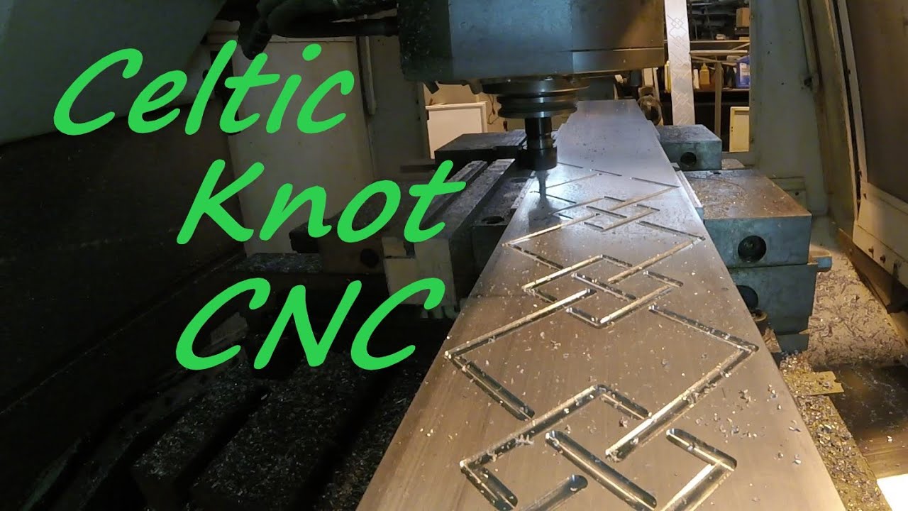 Sweet CNC Celtic Knot Pattern - YouTube