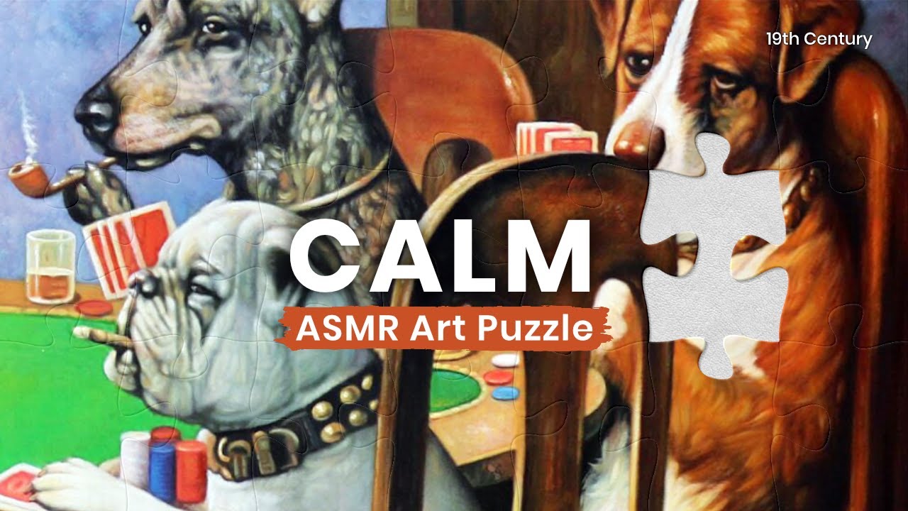 Poker Face: The Famous Dogs Playing Poker Puzzle Journey - YouTube