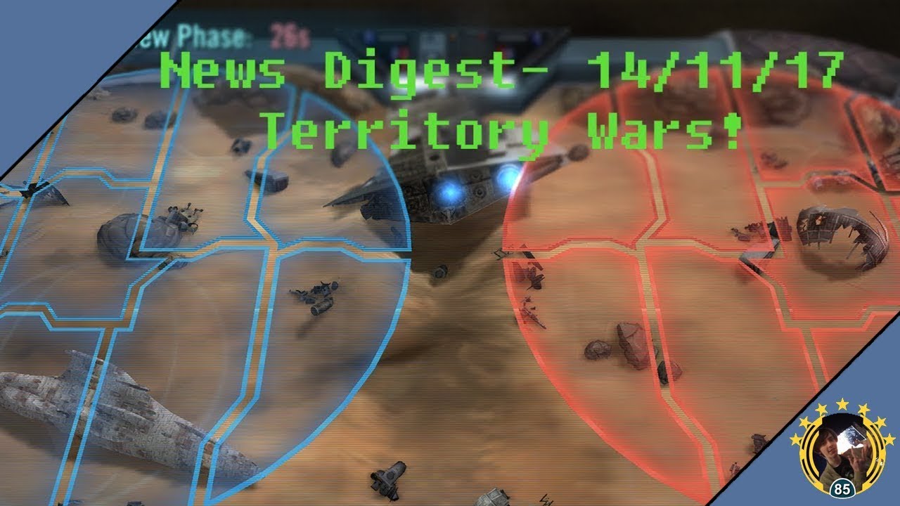 SWGoH - News Digest - 14/11/17 - Territory Wars Overview - YouTube